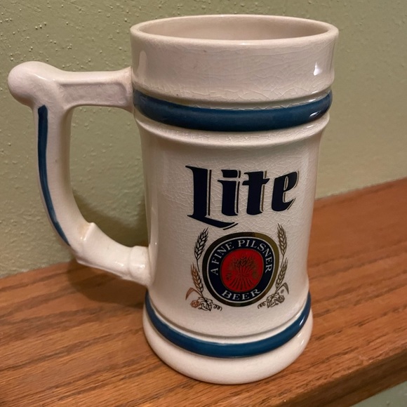 Miller | Dining | Vintage 983 Miller Lite Beer Stein Mug World Series ...